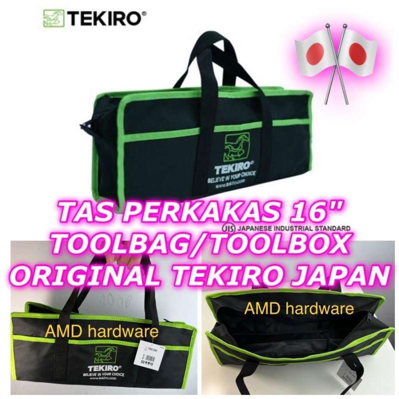 Jual Tekiro Tas Tool Box 16 Tempat Simpan Alat Perkakas Tool Bag Kit ...