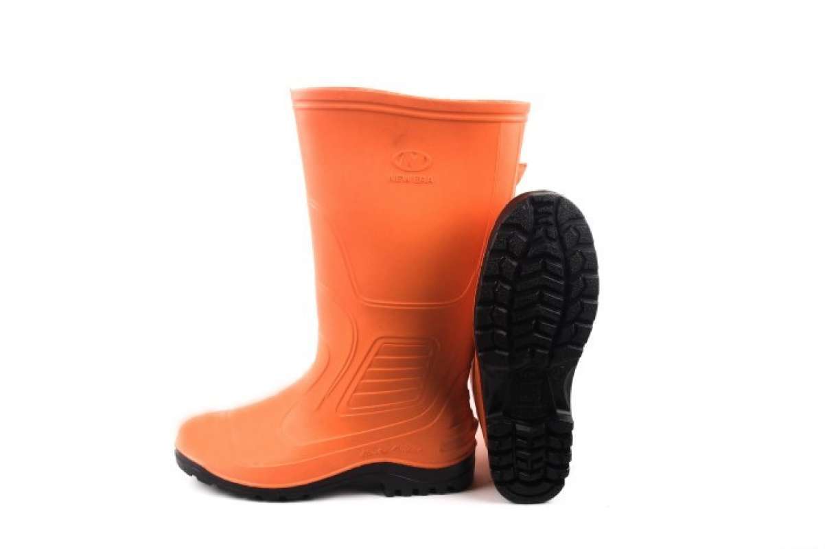 Jual Sepatu Boot Tinggi New Era 9507 Orange Kebersihan Perkebunan ...