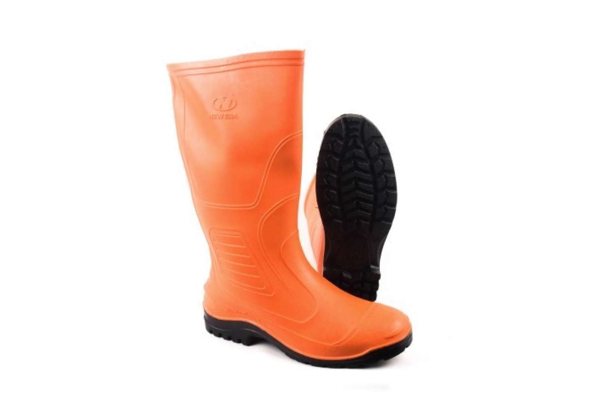 Jual Sepatu Boot Tinggi New Era 9507 Orange Kebersihan Perkebunan ...