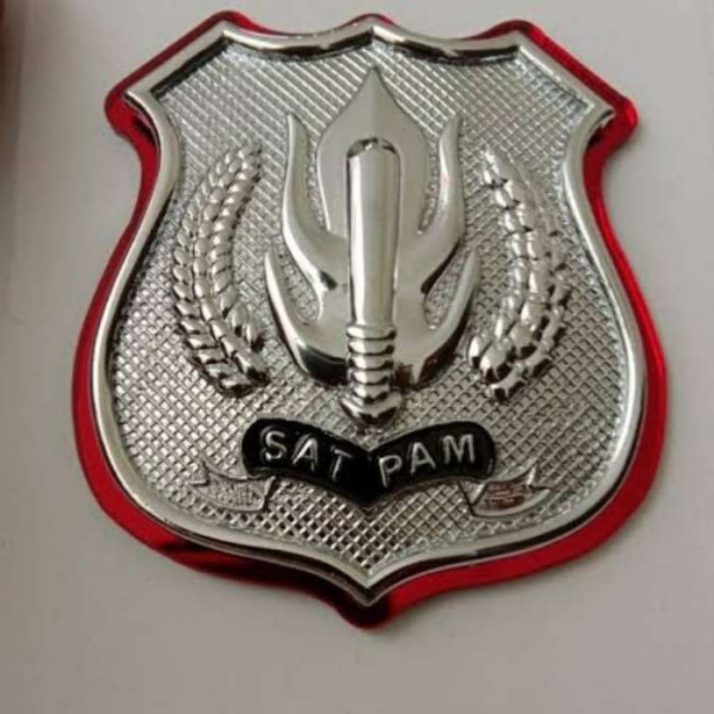 Jual Lencana Satpam / Pin Kewenangan Satpam / Pin Security / Pin Satpam ...