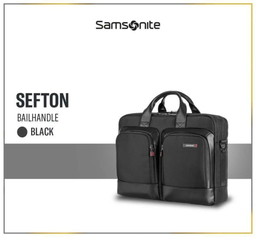 Jual Samsonite Sefton Bailhandle Medium - Black Di Seller Wd_store ...