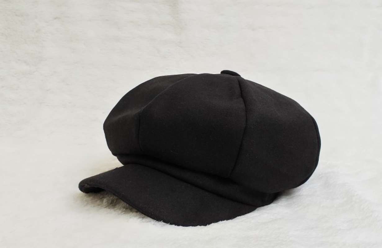 Jual Topi Flat Caps Apolo Jamur Pelukis Newsboy Import Premium Tebal ...