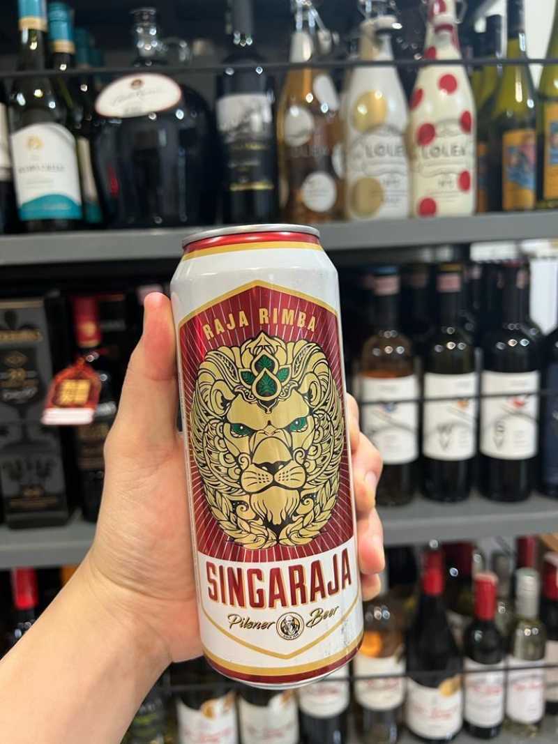Jual Bir Singaraja Pilsener Beer 500ml Kaleng Besar Can Di Seller Sans ...