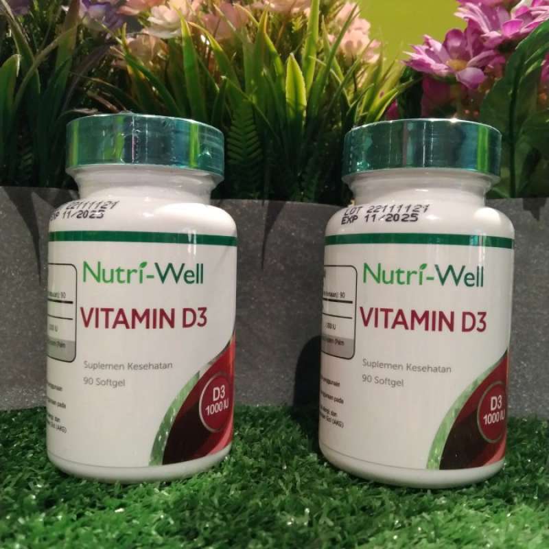 Promo Nutriwell Vitamin D3 1000 Iu Diskon 33% Di Seller Azzana Storee - Meruya Selatan (udik ...