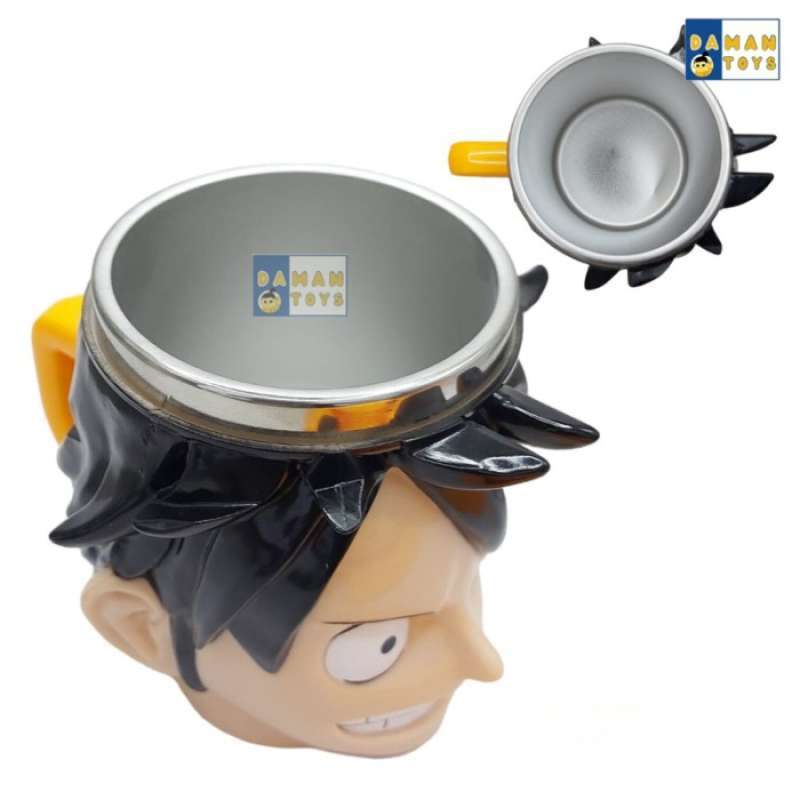 Promo Asbak Mug Gelas One Piece Monkey D Luffy Diskon 23% Di Seller ...