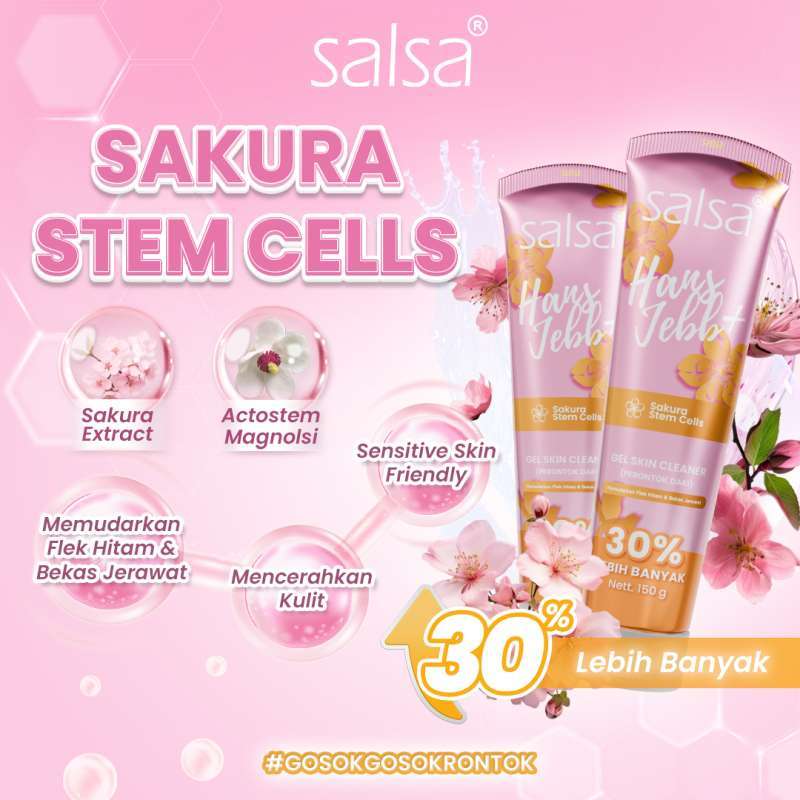 Promo [new! Upgrade] Salsa Hans Jebb+ - Isi Lebih Banyak 30% - Gel Skin ...