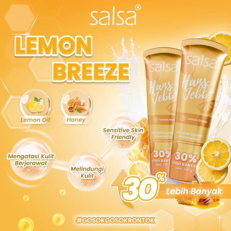Promo [new! Upgrade] Salsa Hans Jebb+ Peeling Gel - Isi Lebih Banyak 30 ...
