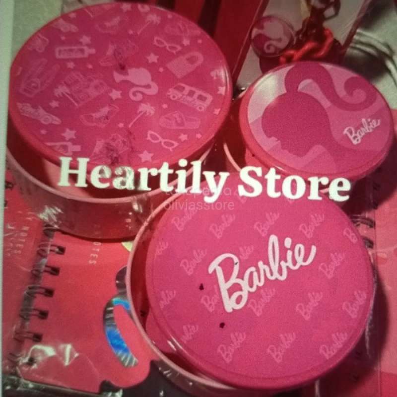 Promo Lunch Box Barbie Miniso X Barbie Tempat Makan Miniso Barbie Isi 3 ...