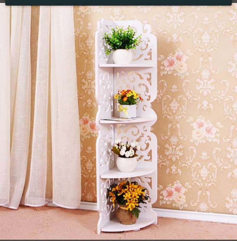 Promo Rak Sudut Berdiri 4 Tingkat - Stand Corner Rack 4 Layer, Diskon ...