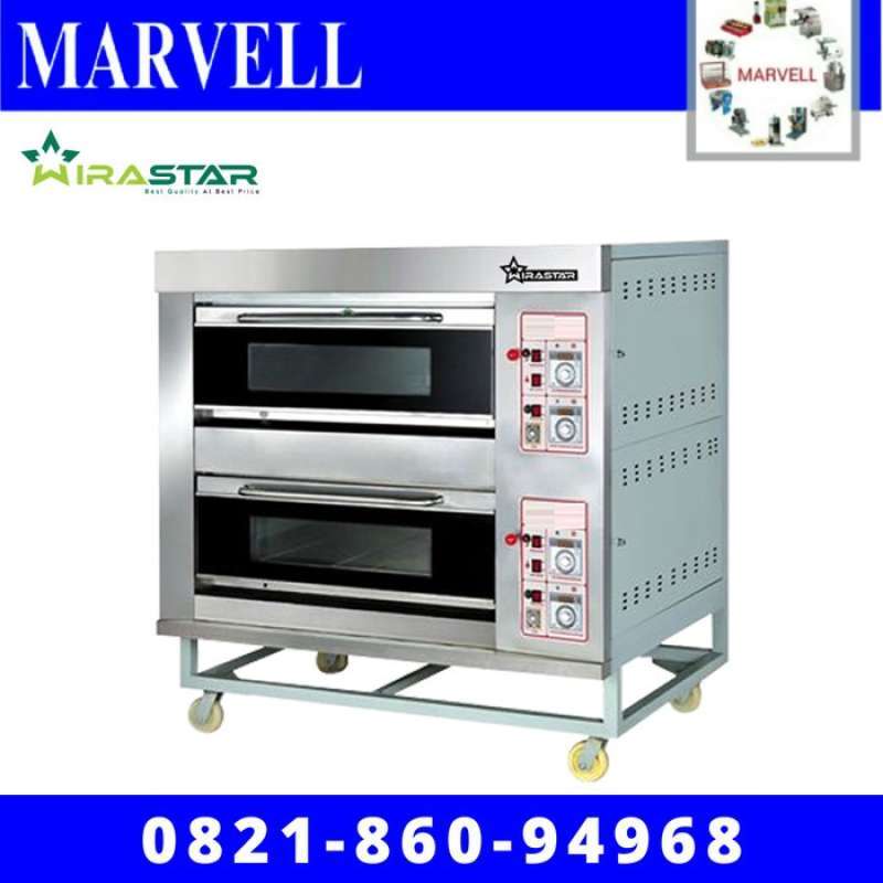 Promo Oven Gas Roti Wirastar Ovn-40 Gas Oven Roti 2 Deck 4 Tray Diskon ...