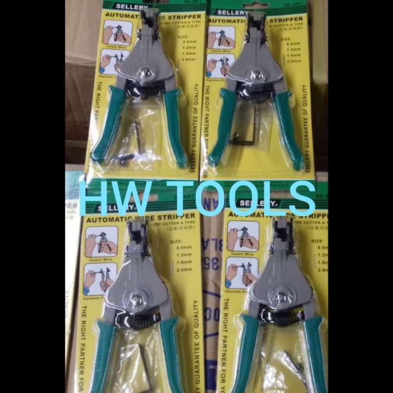 Promo Tang Kupas Kabel / Automatic Wire Stripper Sellery 88-991 Diskon 23% Di Seller Kulee Store ...