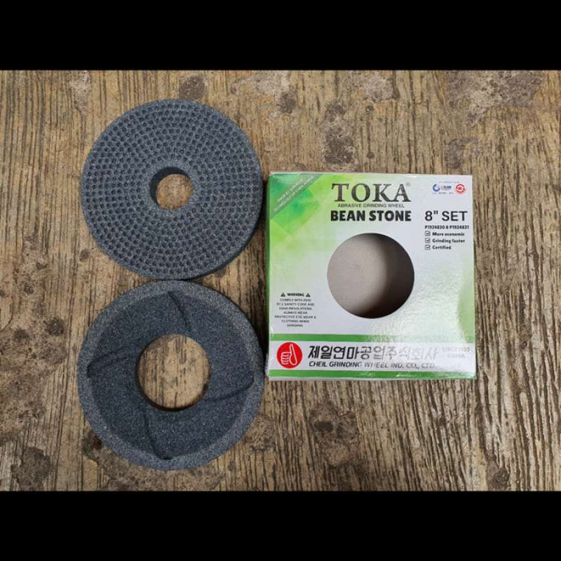 Promo Batu Gilingan Tahu Kedelai 8 Bean Stone 8 Inchi Toka Diskon 23% ...