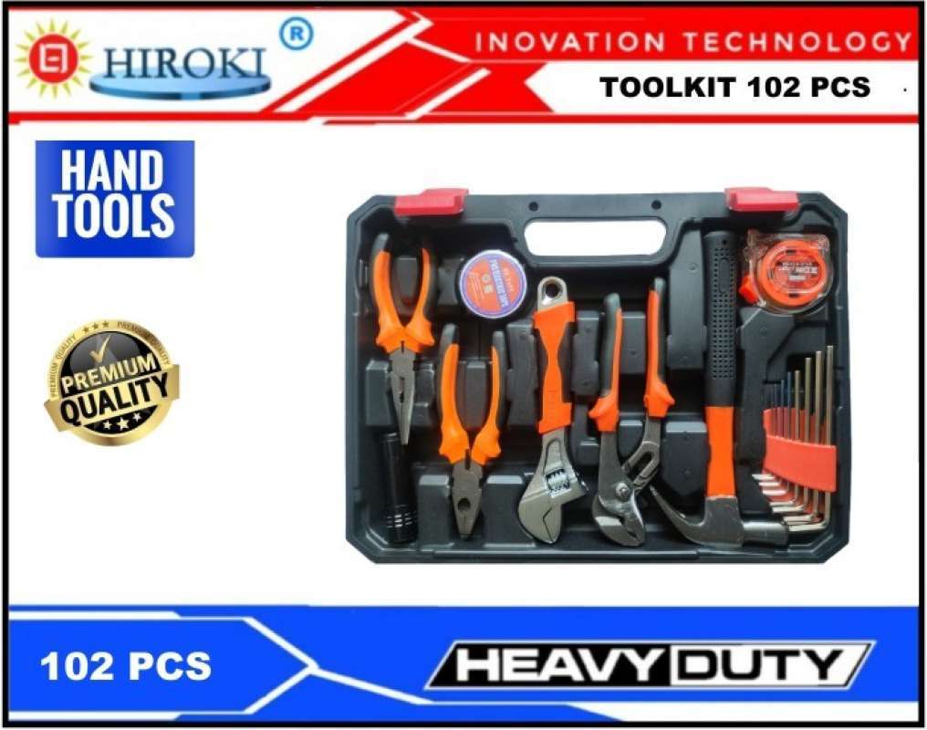 Promo Toolset Lengkap 102 In 1 Toolkit Toolbox Repair Kit Home Diy 102pcs Diskon 23% Di Seller ...
