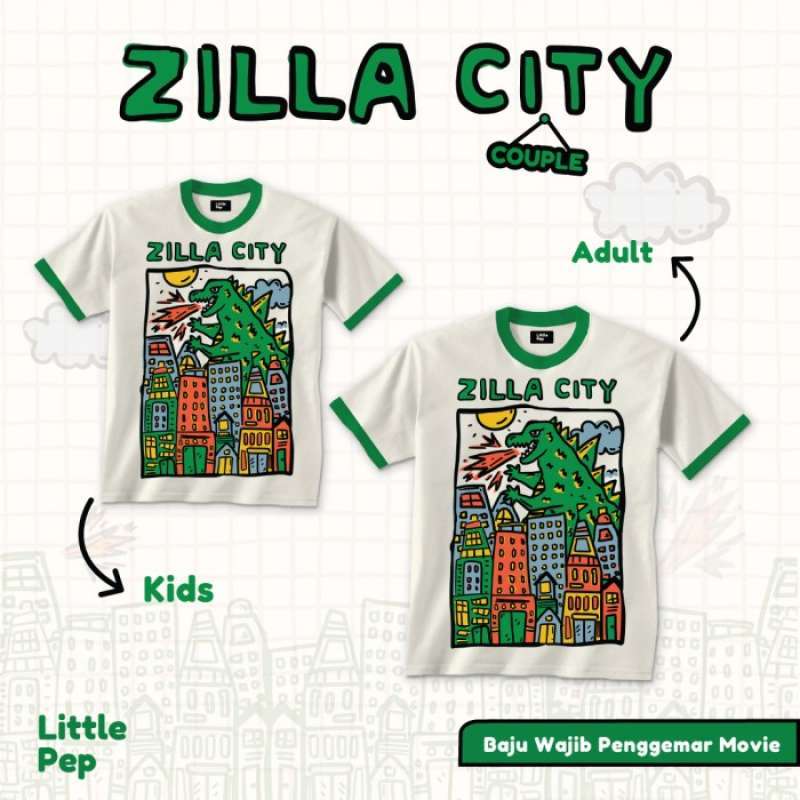 Jual Little Pep - Zilla City - Baju Anak Yang Terinspirasi Dari Film ...