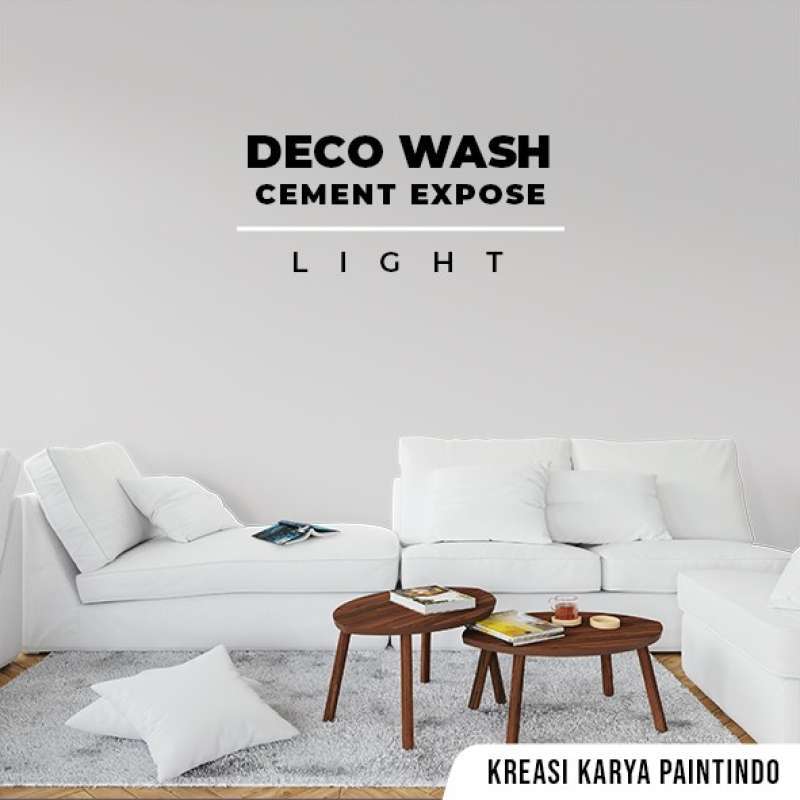 Promo Deco Wash Cement Expose Warna Light | Kemasan 1 Kg Diskon 23% Di ...