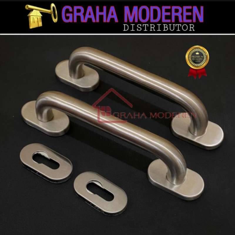 Promo Pull Handel Pintu 20cm Oval Handle Pintu Garasi Stainless Stell ...