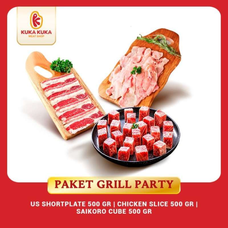 Promo Paket Grill Korean Party Bbq / Grill At Home / Beef Bbq Siap ...