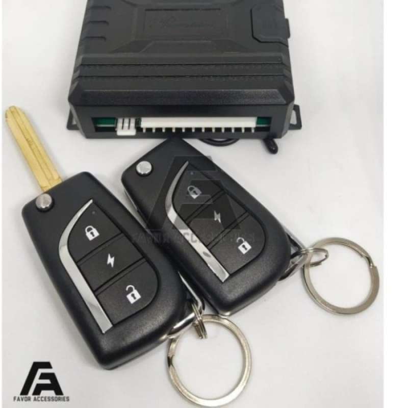 Promo Alarm Mobil Remote Model Innova Reborn Kunci Lipat Jt889 Set ...
