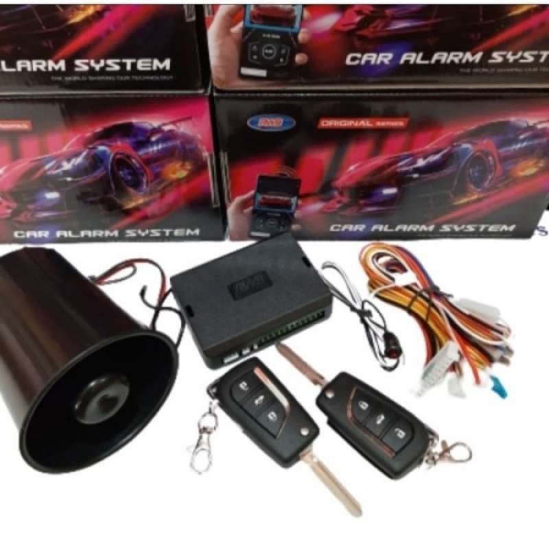 Promo Alarm Mobil Reborn Rwb Model Tuk Tuk Alarm Mobil Universal - 8907 ...