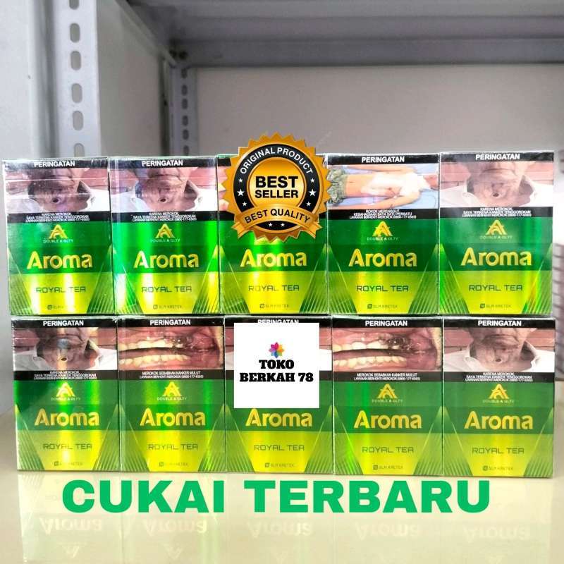 Promo Aroma Royal Tea 16 Batang ( Slop ) Diskon 6% Di Seller Toko Berkah 78 - Tugu, Kota Depok ...