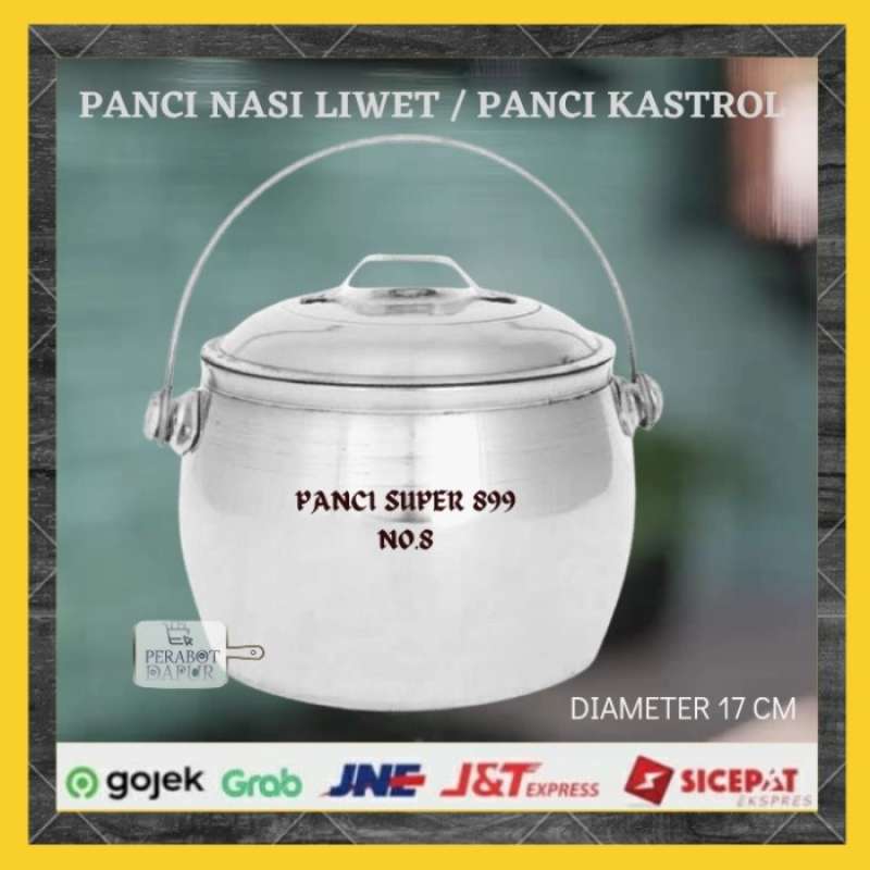 Promo Panci Nasi Liwet Panci Kastrol Panci Periuk Super 899 Ukuran 8 ...