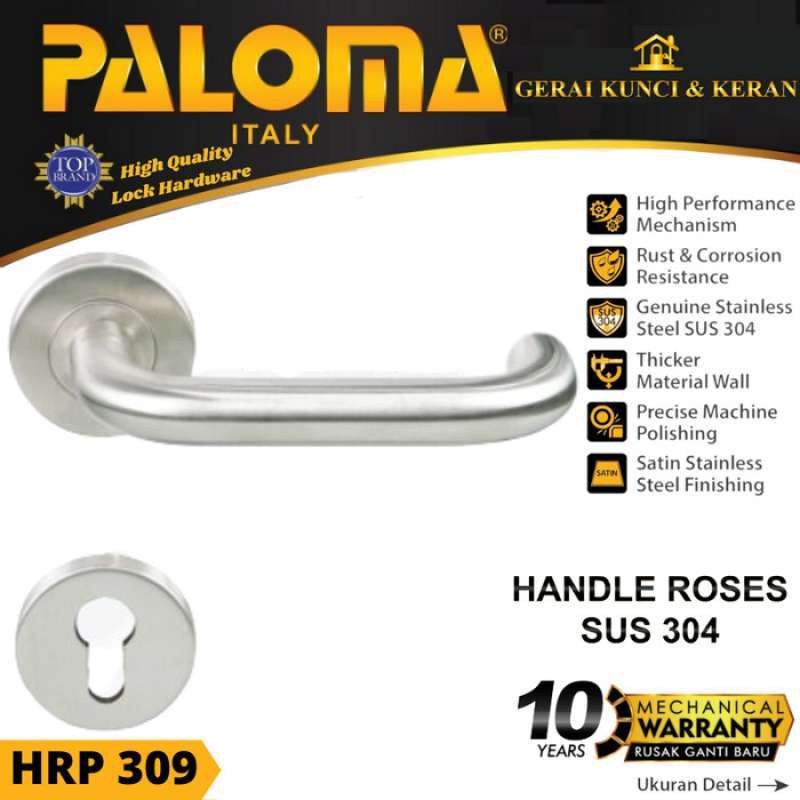 Promo Handle Roses Hrp 309 Gagang Pintu Lht Pablo Sss Sus 304 Diskon 23 ...