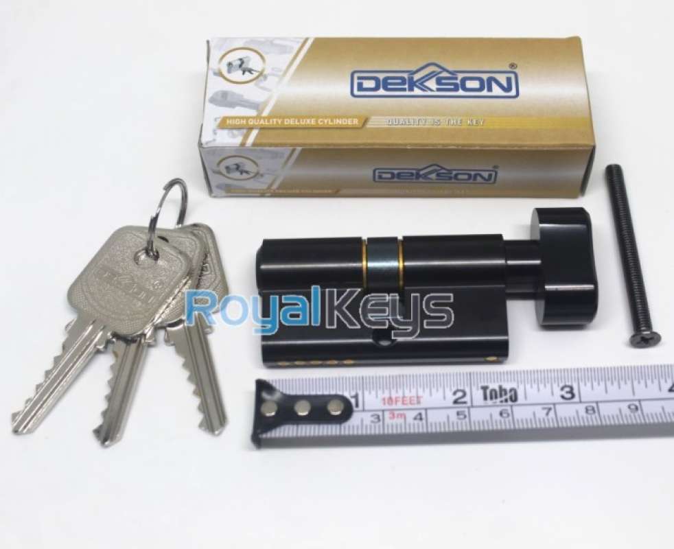 Promo Paket Set Handle Dekson Dekkson Lhtr 0019 Black Hitam Knob Pintu ...