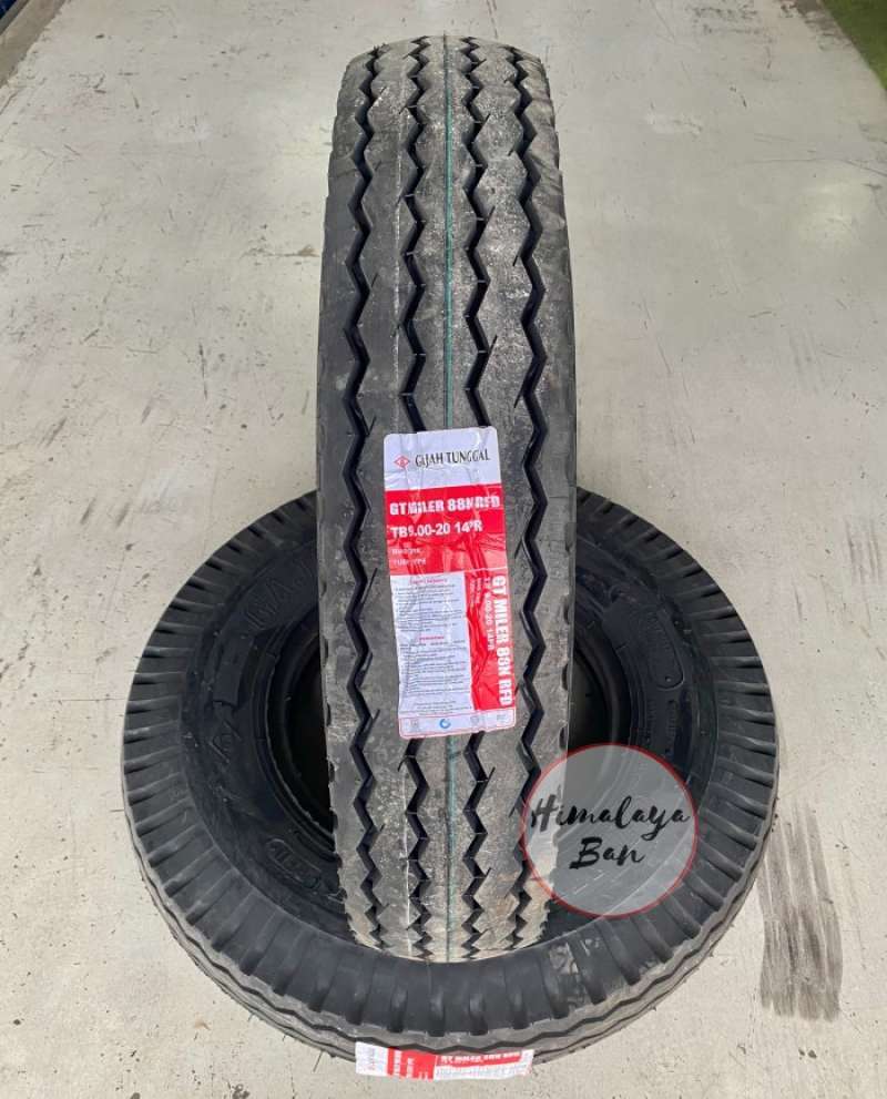 Promo Ban Truk Gajah Tunggal 900 R20 20 14pr Nylon Gt Miler 88n Rfd ...