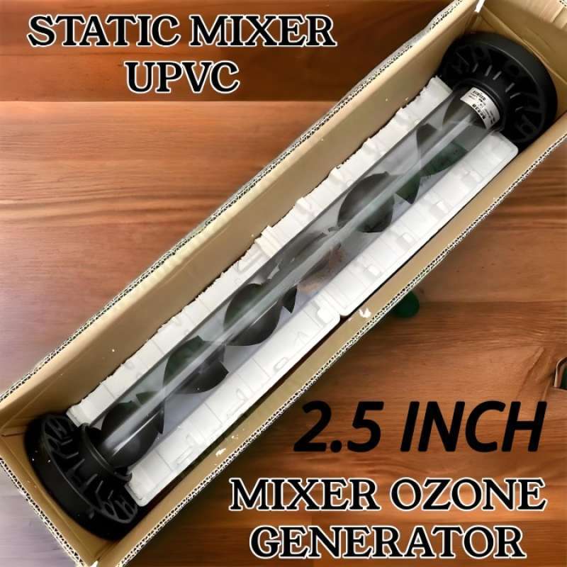 Promo Statis Mixer 2.5 Inch Static Mixer Flange Ozone Generator Pvdf O ...