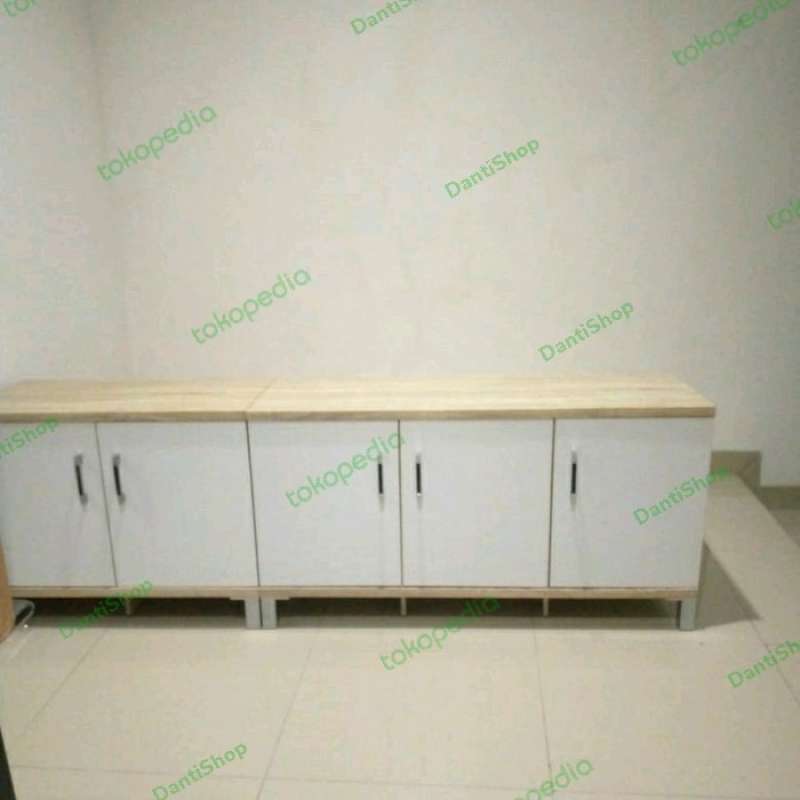 Promo Kitchen Set Bawah / Meja Dapur 5 Pintu / Meja Kompor 2643 Diskon ...