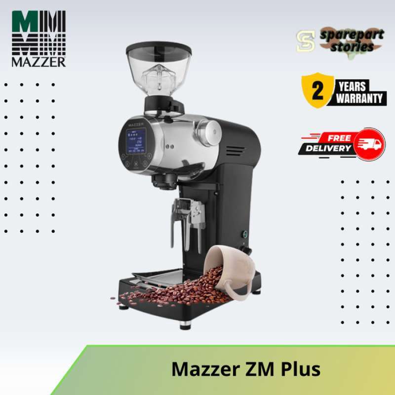 Promo Mazzer Coffee Grinder Kopi Espresso Grinder Zm Plus Electronic Dosers Diskon 23% Di Seller ...