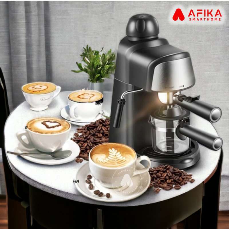 Promo Mesin Kopi Espresso Household Steam Semi-automatic Espresso ...