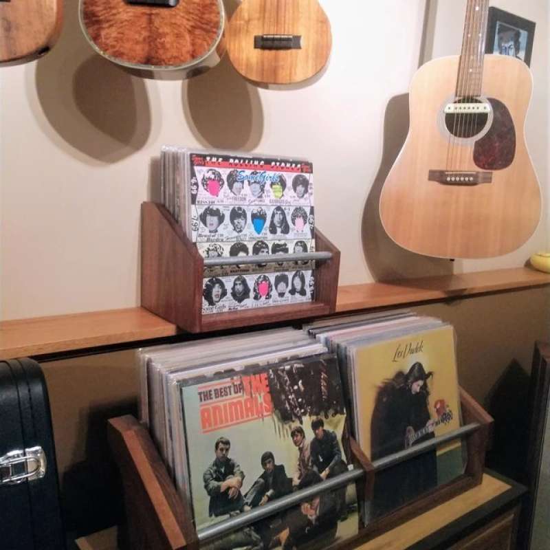 Jual Vinyl Storage / Record Rack/ Cd Rack/ Rak Piringan Hitam -rak Buku ...