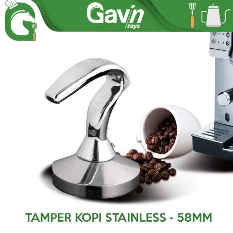 Promo Coffee Tamper 58mm Stainless Alat Penekan Kopi Tamping Kopi ...