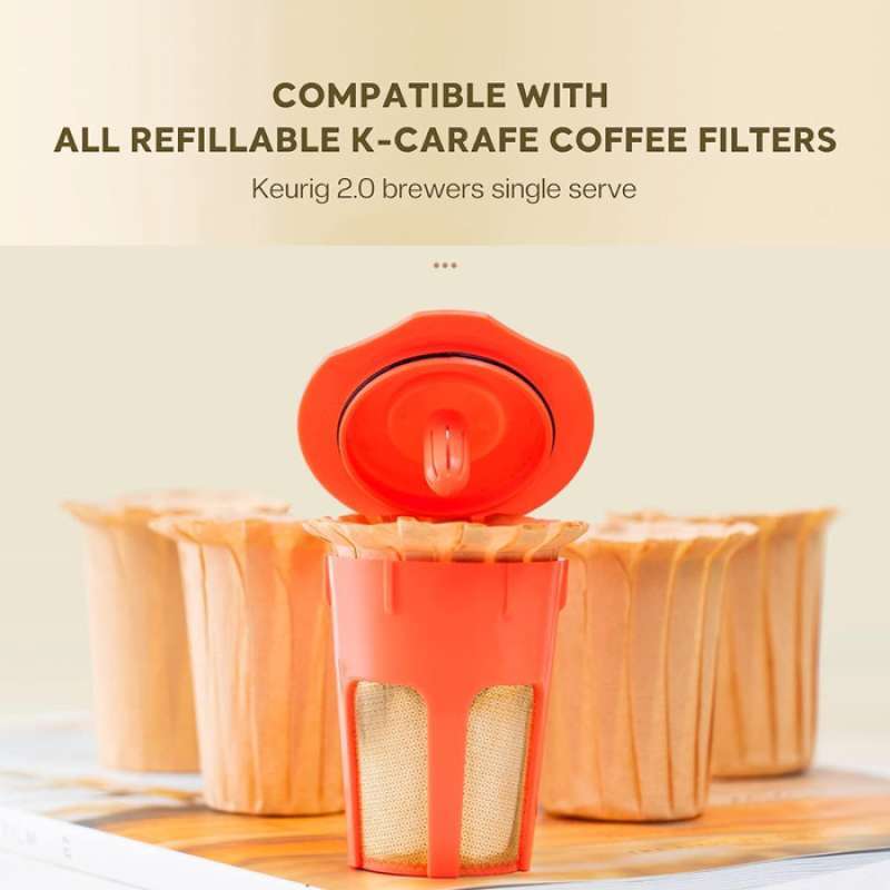 Promo Kertas Saringan Kopi Kapsul Filter Paper 2.0 K-carafe 100 Pcs ...