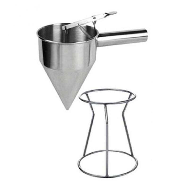 Promo Getra Stainless Batter Funnel Corong Crepes,dorayaki,waffle ...