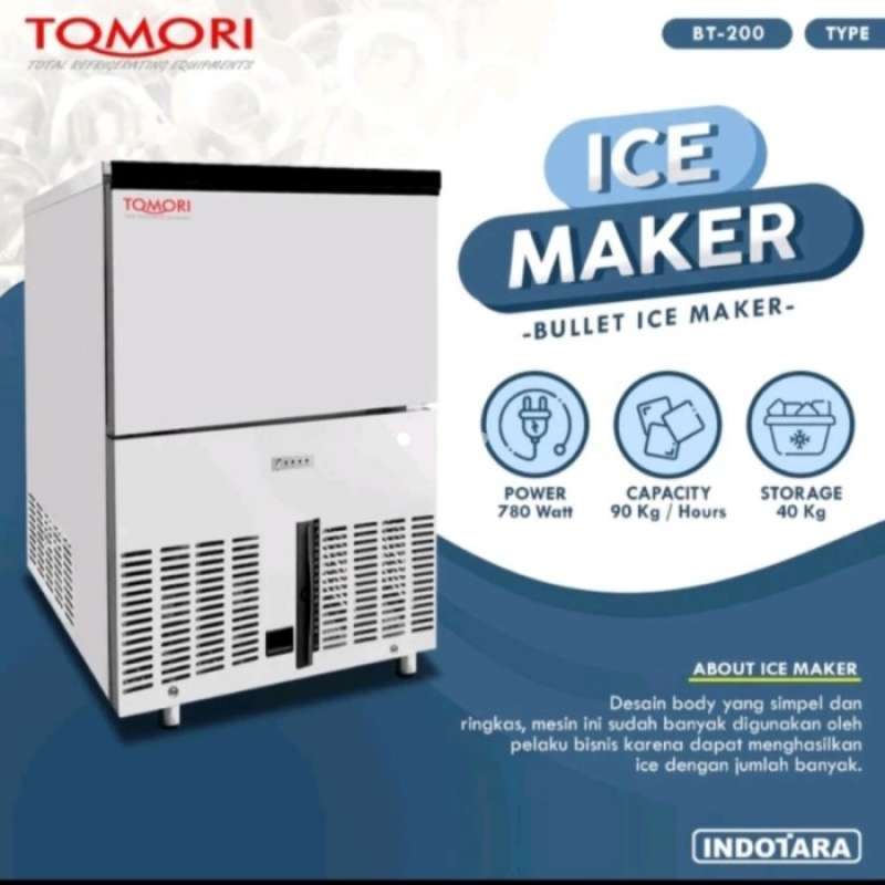 Promo Mesin Pembuat Es Bullet / Tomori Bullet Ice Maker Bt200 Diskon 23 ...