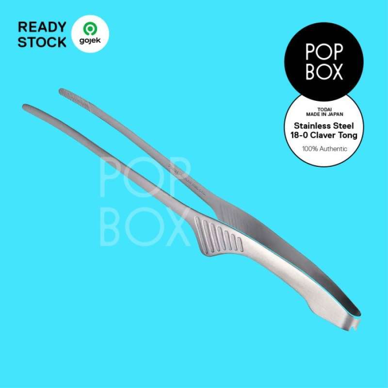 Promo Todai 18-0 Stainless Steel Claver Tong Capit Daging Bbq Diskon 23 ...