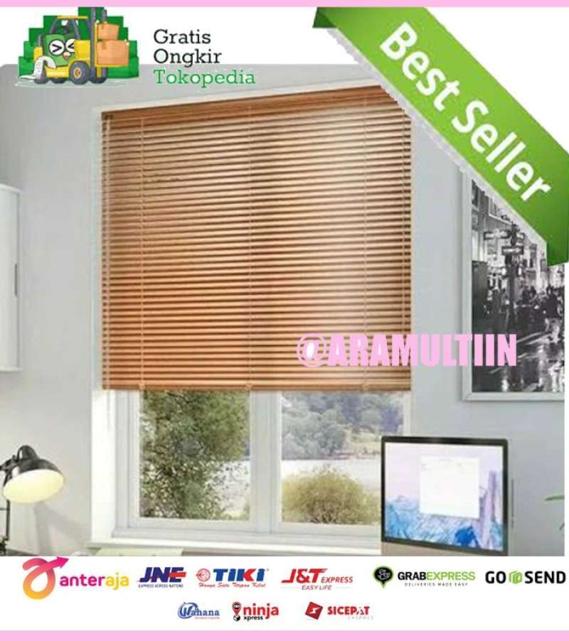 Promo Kris Tirai Plastik Pvc Gulung Jendela / Blind Roller Uk 40 X 180 ...