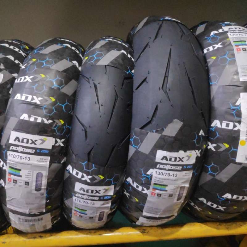 Promo Adx Poljose S205 110/70-13 + 130/70-13 Ban Nmax Soft Compound ...