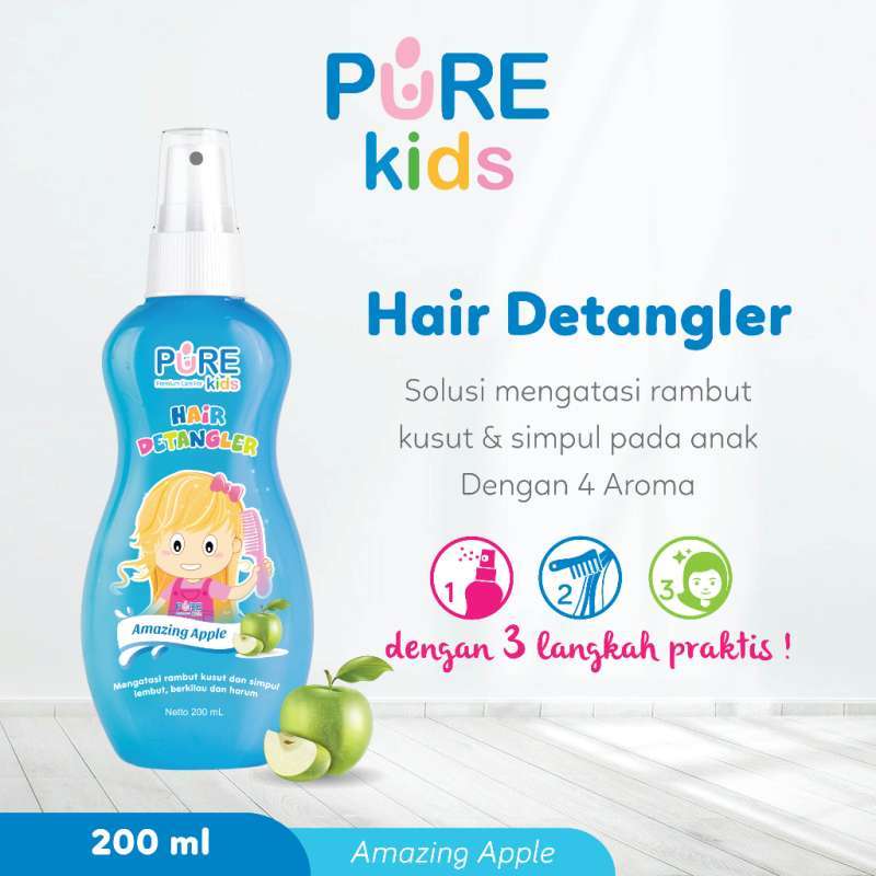 Jual Purekids Hair Detangler - Hair Spray Untuk Mengatasi Kusut Dan ...