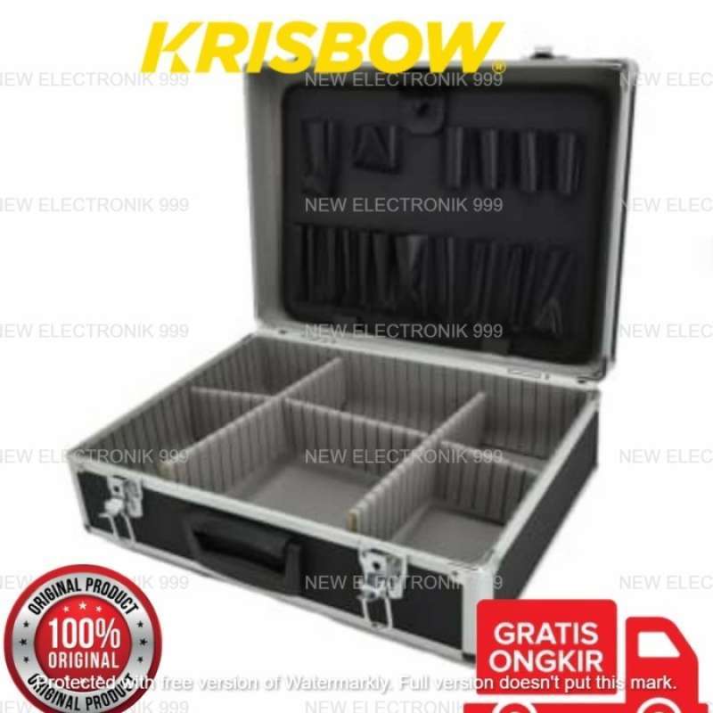 Promo Krisbow Tool Case 46x33x15.2cm Aluminium Lrtca1 10010396 Promo ...