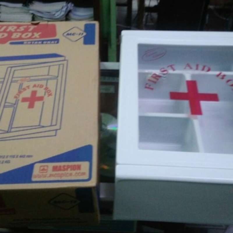 Promo Kotak Obat P3k Maspion/kotak Obat P3k Dinding Maspion/first Aid ...