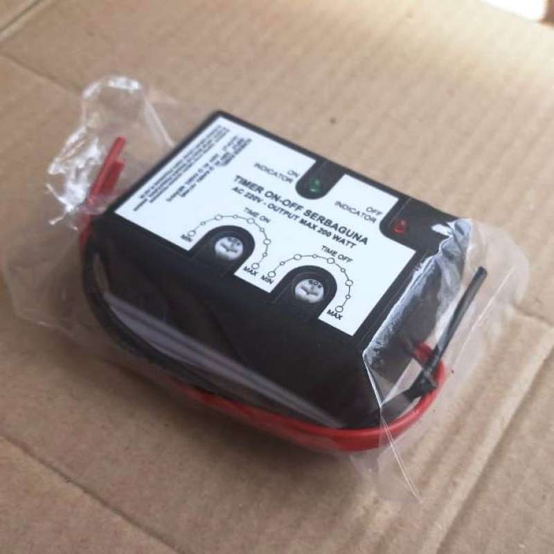Jual Timer On-off Otomatis Serbaguna Ac 220v - 40detik-60menit Di ...