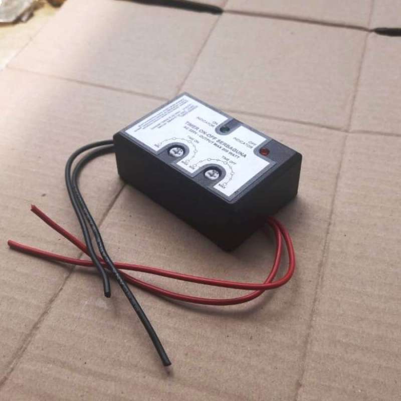 Jual Timer On-off Otomatis Serbaguna Ac 220v - 1-30detik Di Seller ...