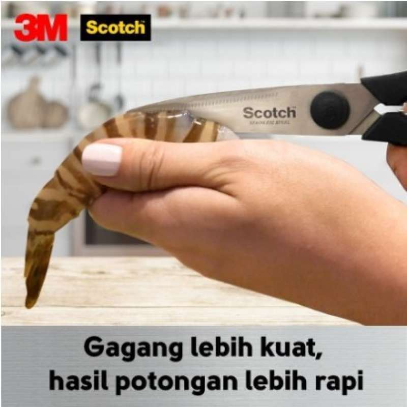 Jual 3m Scotch Gunting Dapur Premium Tahan Karat Kitchen Scissors Ks-p ...