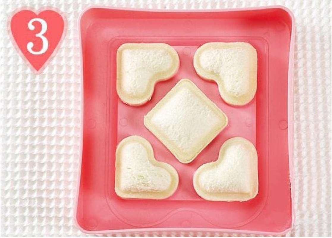 Jual Cetakan Roti Bentuk Hati Mini Heart Bread Mould Di Seller Reaver ...