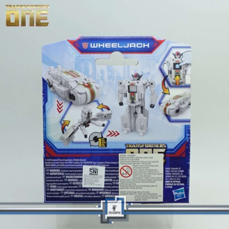 Jual Transformers One 1 Step Changer Wheeljack Bisa Berubah Otomatis Di ...