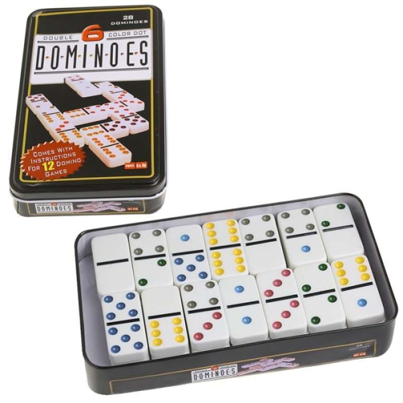 Promo Batu Domino Batu Set Game Domino Batu Set Balok Tebal + Kotak ...