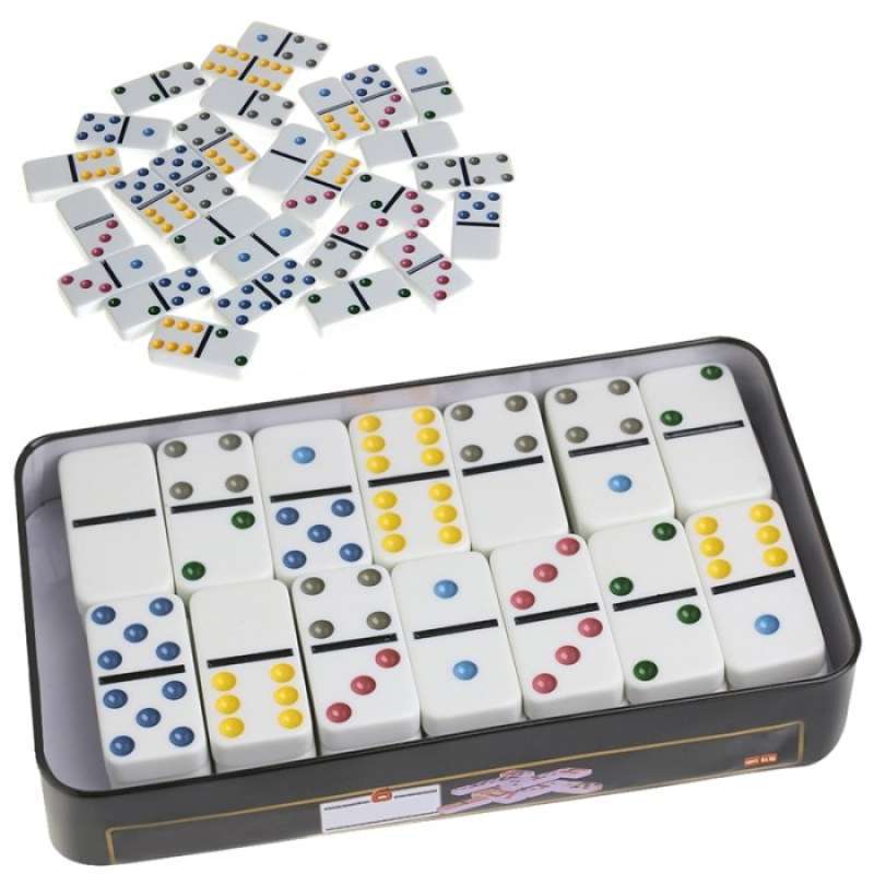 Promo Batu Domino Batu Set Game Domino Batu Set Balok Tebal + Kotak ...